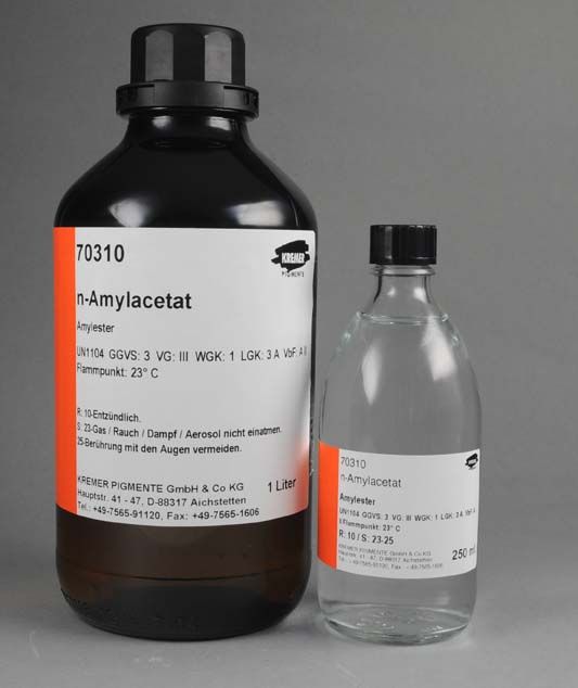 n-Amyl Acetate Solvents, Chemicals & Additives | Kremer Pigmente Online ...